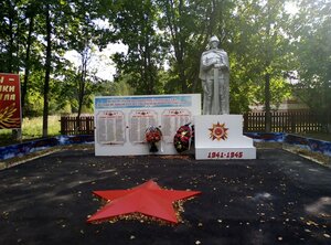 Воинам Великой Отечественной войны 1941-1945 гг. (Oktyabrskaya ulitsa No:50, derevnya Kopnino), anıt, heykel  Vladimirskaya oblastından