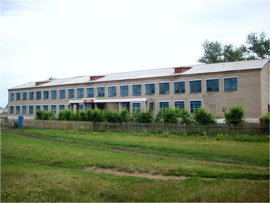 Ortaokul MKOU-Kazanskaya SOSh, Novosibirskaya oblastı, foto