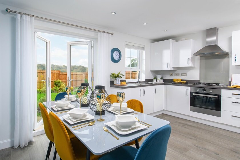 Arazi dizisi Barratt Homes - Ryebank Gate, İngiltere, foto