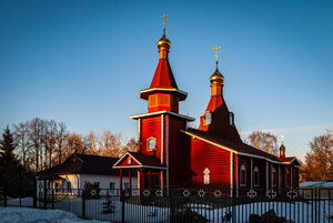 Church of the Resurrection of Christ (No:15, посёлок Неклюдово, квартал Дружба, Бор), ortodoks kiliseleri  Bor'dan