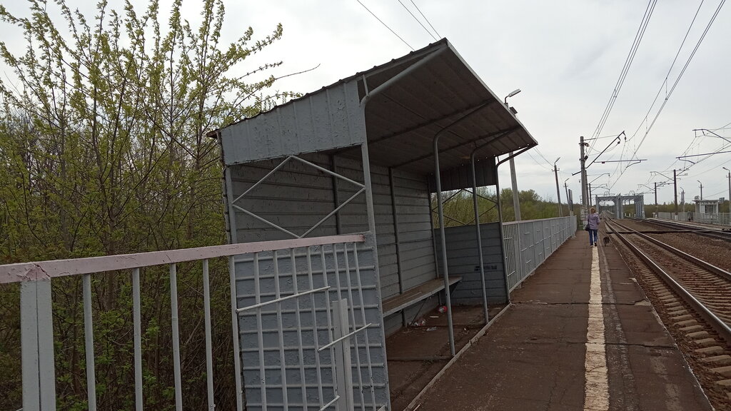 Tren istasyonu остановочный пункт 507 километр, Kurskaya oblastı, foto