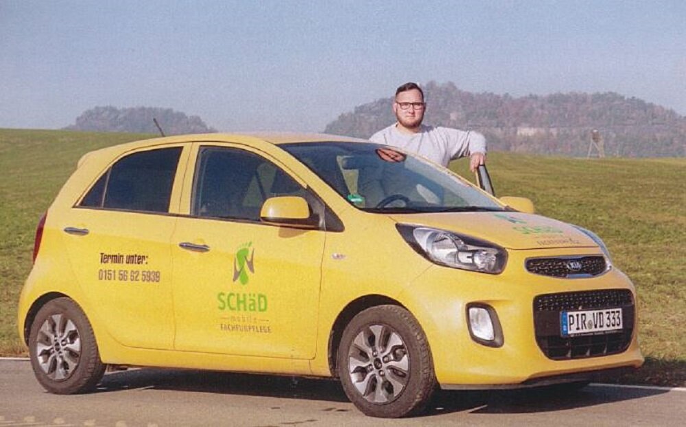Kozmetik ve parfümeri mağazaları SCHäD mobile FACHFUßPFLEGE, Saksonya, foto