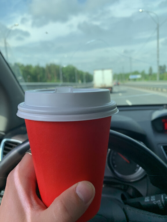 Al götür kahve Coffee to take away, Şçolkovo, foto