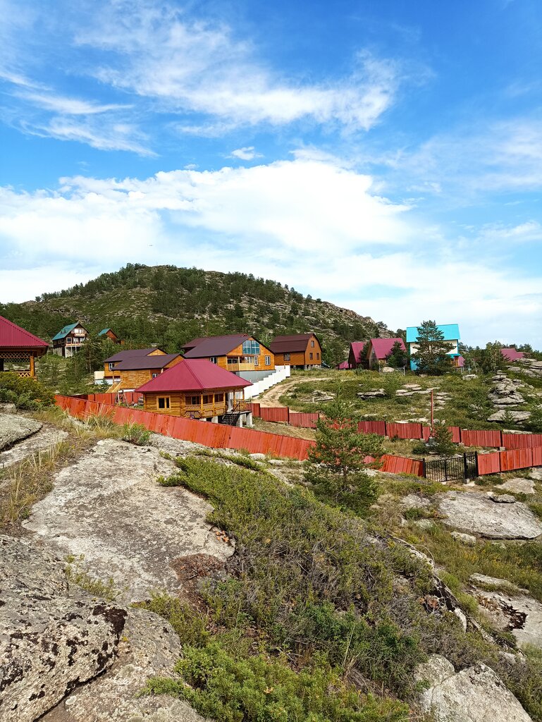 Tatil köyleri Welcome to Buhtarma, Doğu Kazakistan eyaleti, foto