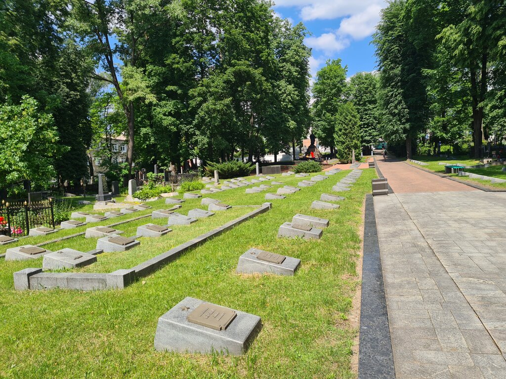 Mezarlıklar Vajskovyja mogilki, Minsk, foto