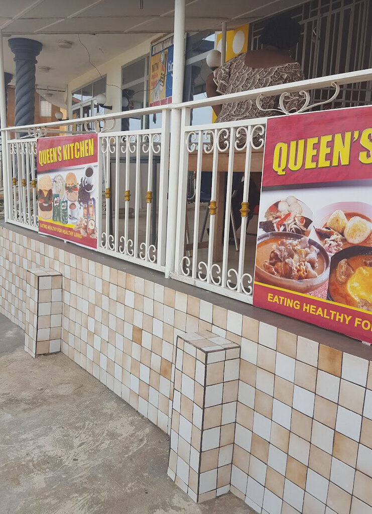 Kantin, yemekhane Queens Kitchen, Kumasi, foto