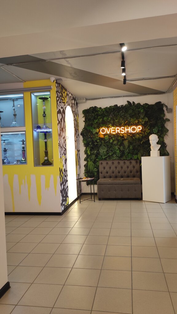 Tütün, sigara mağazaları OverShop Vishnya, Çeliabinskaya oblastı, foto