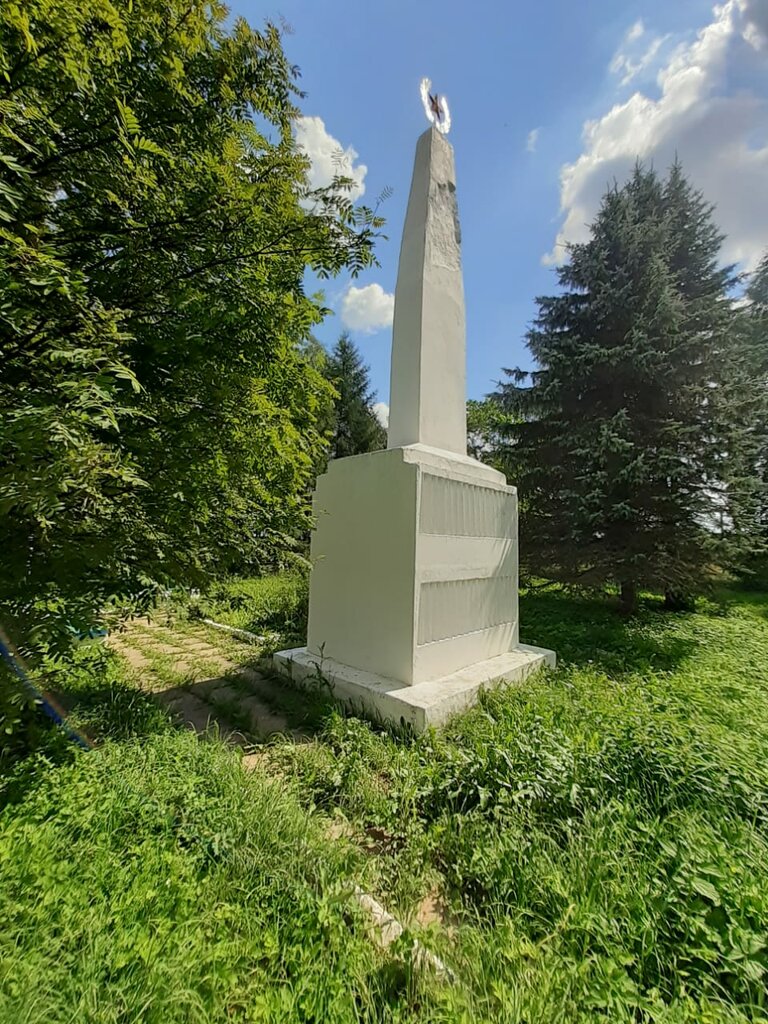 Anıt, heykel Погибшим в Великой Отечественной войне, İvanovskaya oblastı, foto