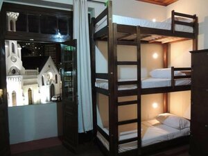 Bela Curitiba Hostel (Estado do Paraná, Curitiba), otel  Curitiba'dan
