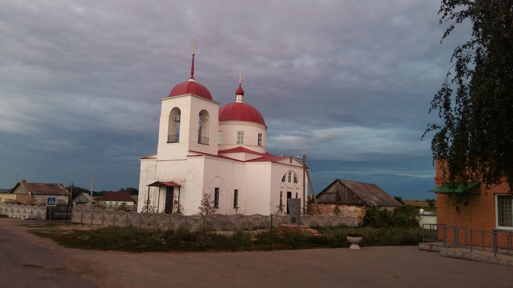 Ortodoks kiliseleri Православный храм, Lipetskaya oblastı, foto