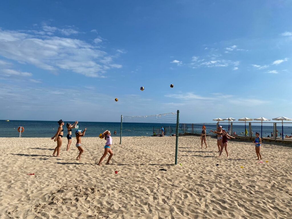 Plaj Пляж санатория Бригантина № ЕВ-091, Kırım Cumhuriyeti, foto