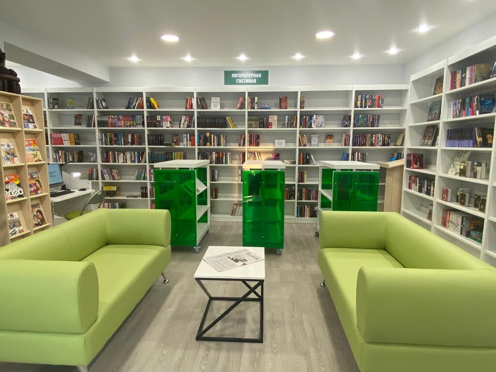 Kütüphaneler Октябрьская модельная библиотека, Tomskaya oblastı, foto