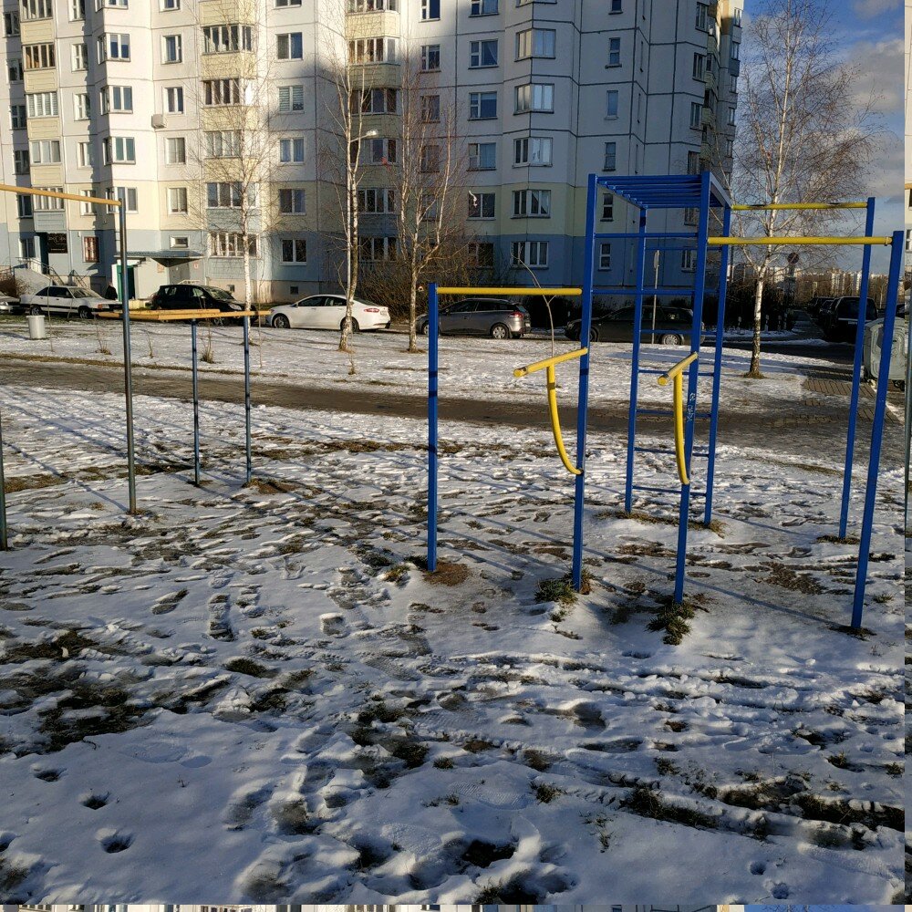 Spor alanı Спортплощадка, воркаут, Minsk, foto