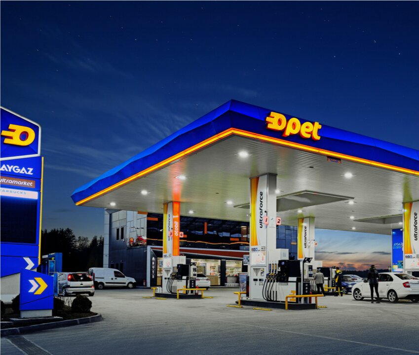 Benzin istasyonu Opet, Ankara, foto