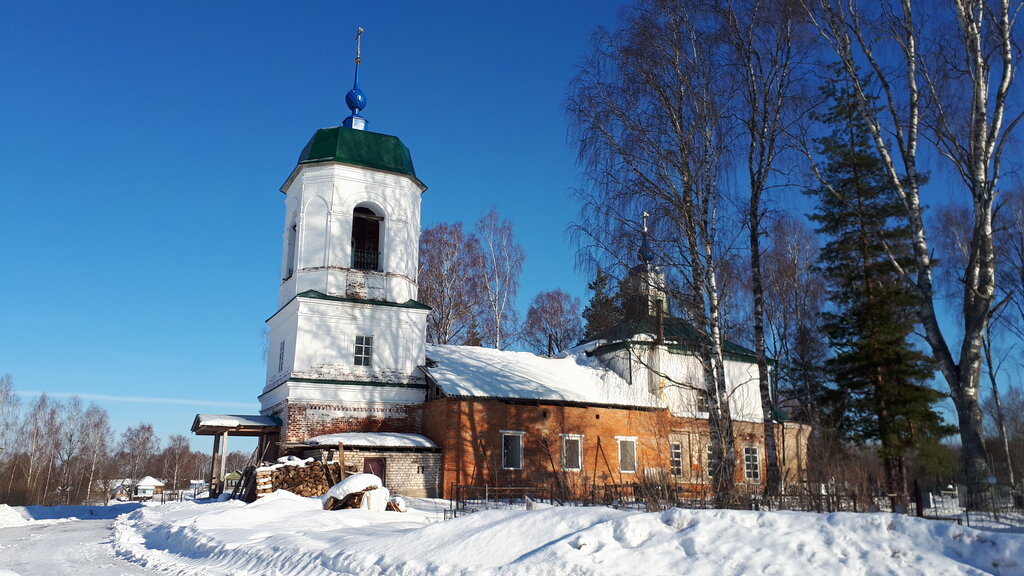 Ortodoks kiliseleri Церковь Казанской иконы Божией Матери, İvanovskaya oblastı, foto