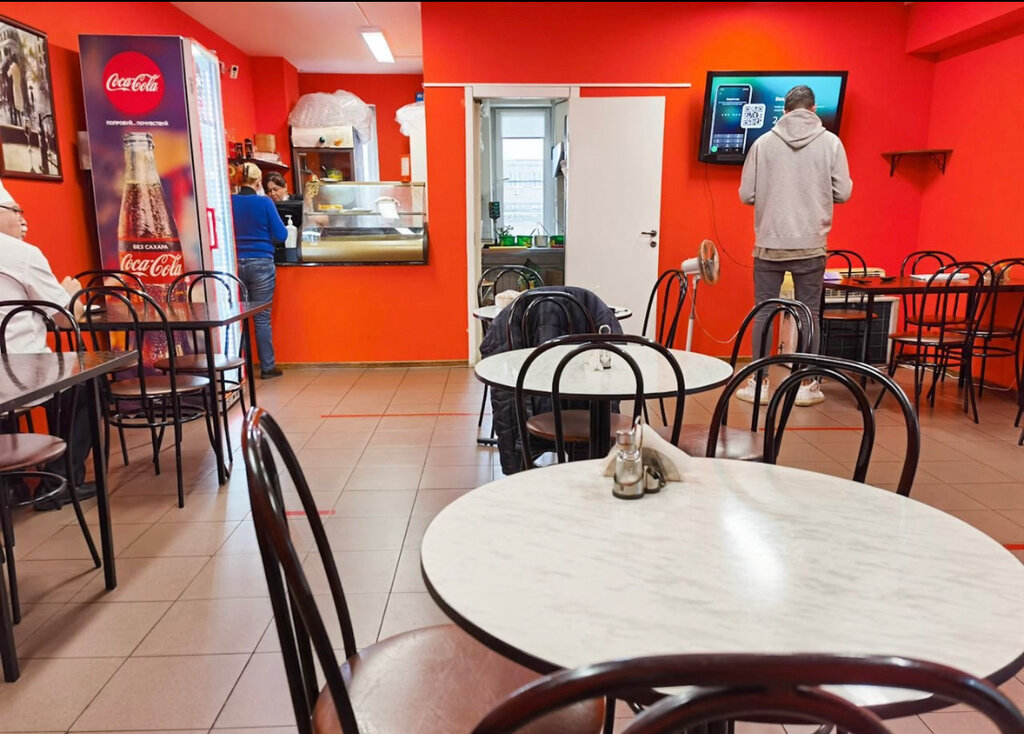 Kantin, yemekhane Cafe, dining room, Moskova, foto