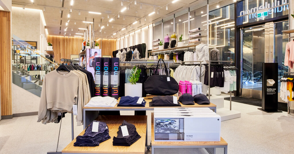 Giyim mağazası Lululemon, Sidney, foto