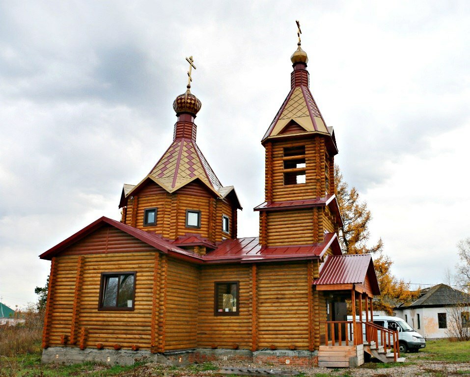 Ortodoks kiliseleri Храм святителя Димитрия Ростовского, Altayski krayı, foto