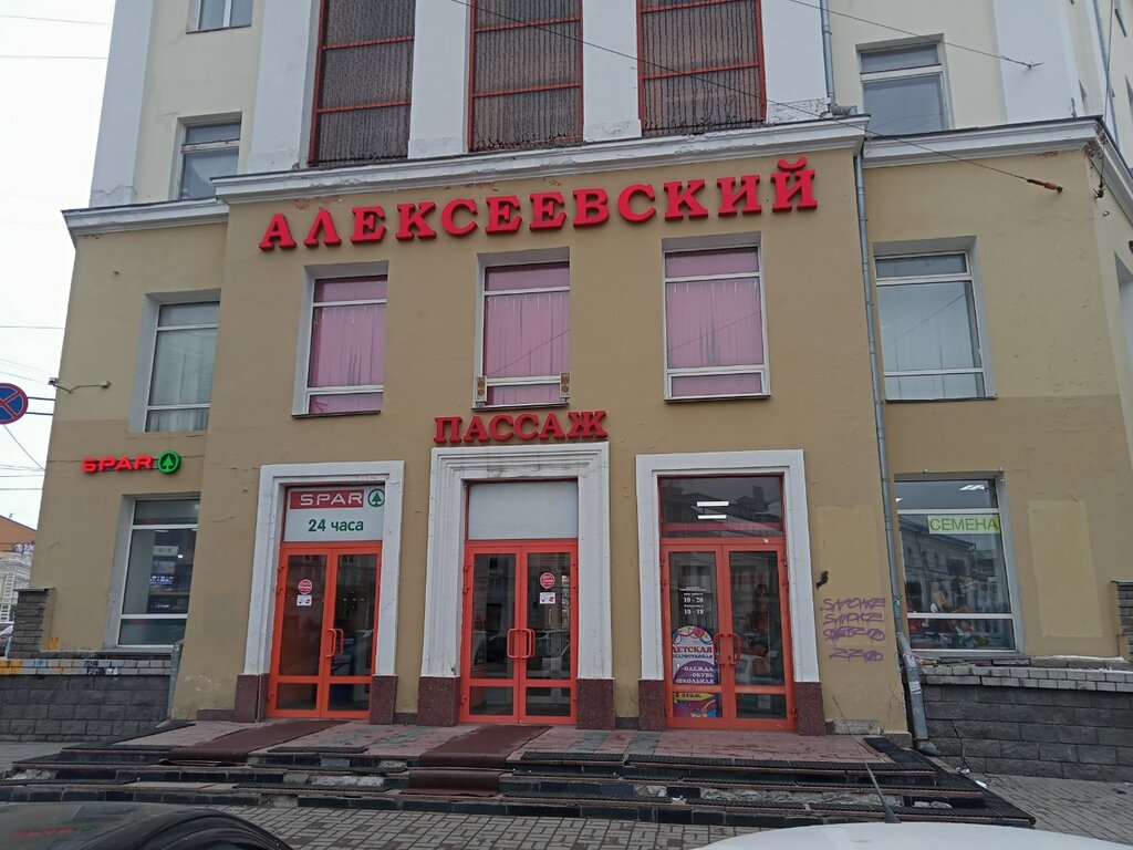 Alışveriş merkezleri Alekseyevsky Passage, Nijni Novgorod, foto