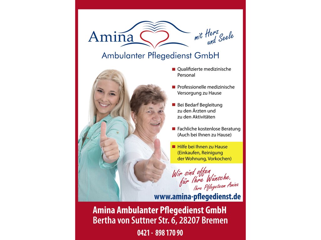 Poliklinikler Amina Ambulanter Pflegedienst GmbH, Bremen, foto