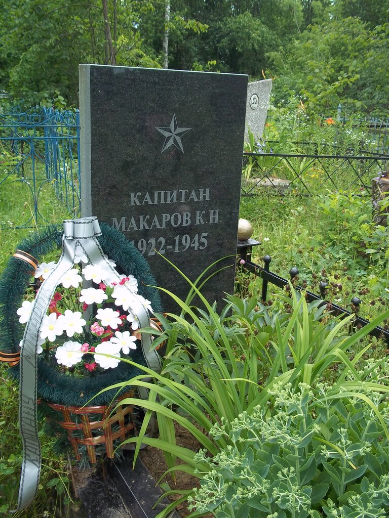 Anıt, heykel Капитан К.Н. Макаров, Kurskaya oblastı, foto