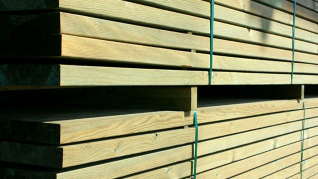 Ahşap endüstrisi Sandåsa Timber Ab - Forssjö Bruk, Sodermanland Vilayeti, foto