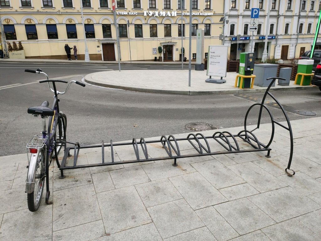 Bisiklet park yerleri Велопарковка, Moskova, foto