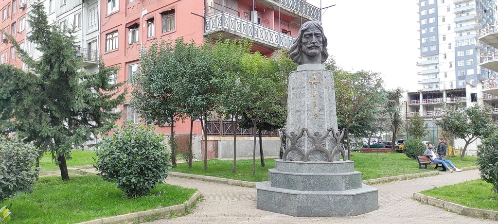 Anıt, heykel Памятник Селиму Химшиашвили, Batum, foto