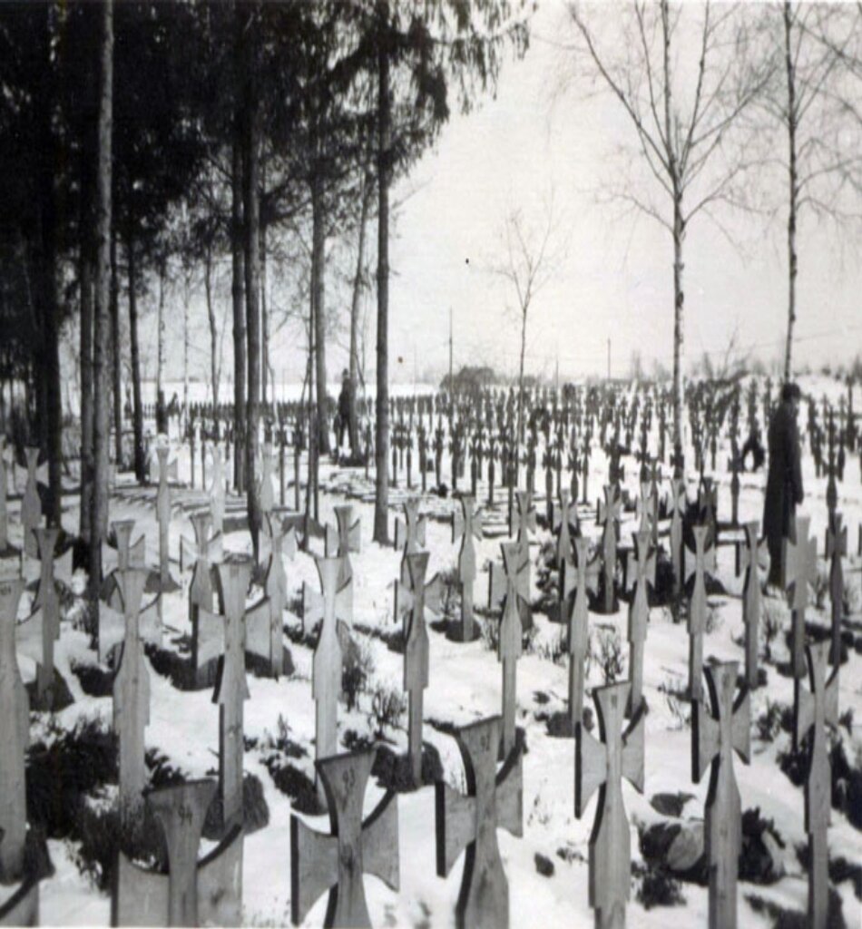 Mezarlıklar German cemetery, Pskov, foto