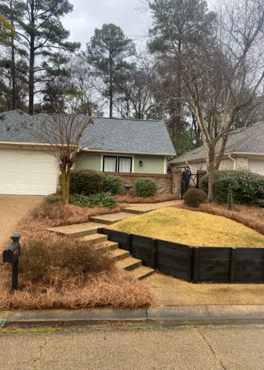 Bahçe ekipmanları ve teknolojileri Pine Straw Pro, Missisippi Eyaleti, foto