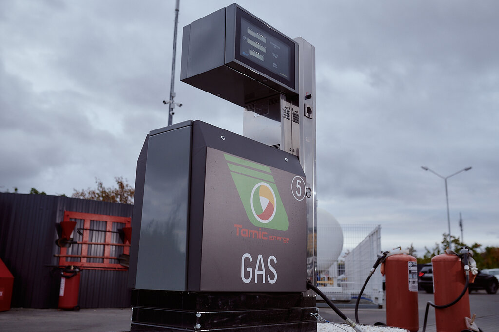 Otogaz dolum istasyonu Tamic Energy, Çeliabinsk, foto