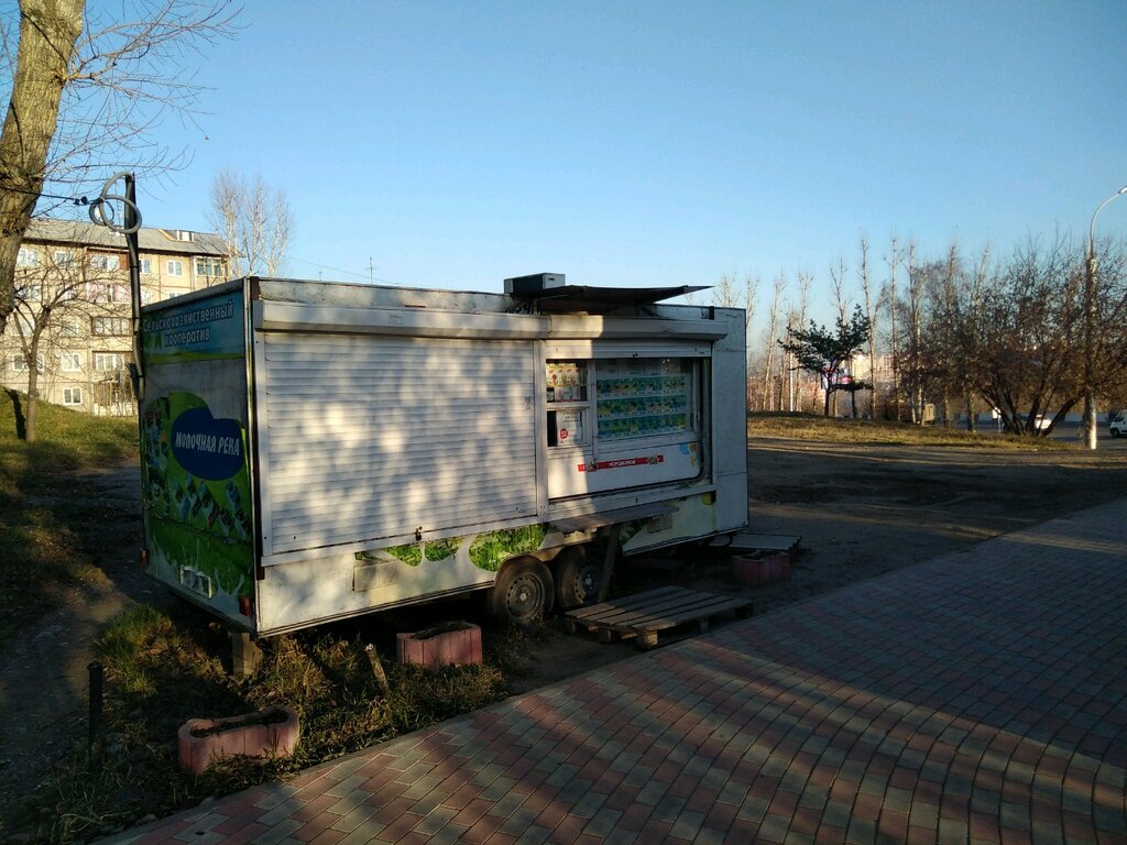 Süt ürünleri satış mağazaları Сагаан гол, Irkutsk, foto