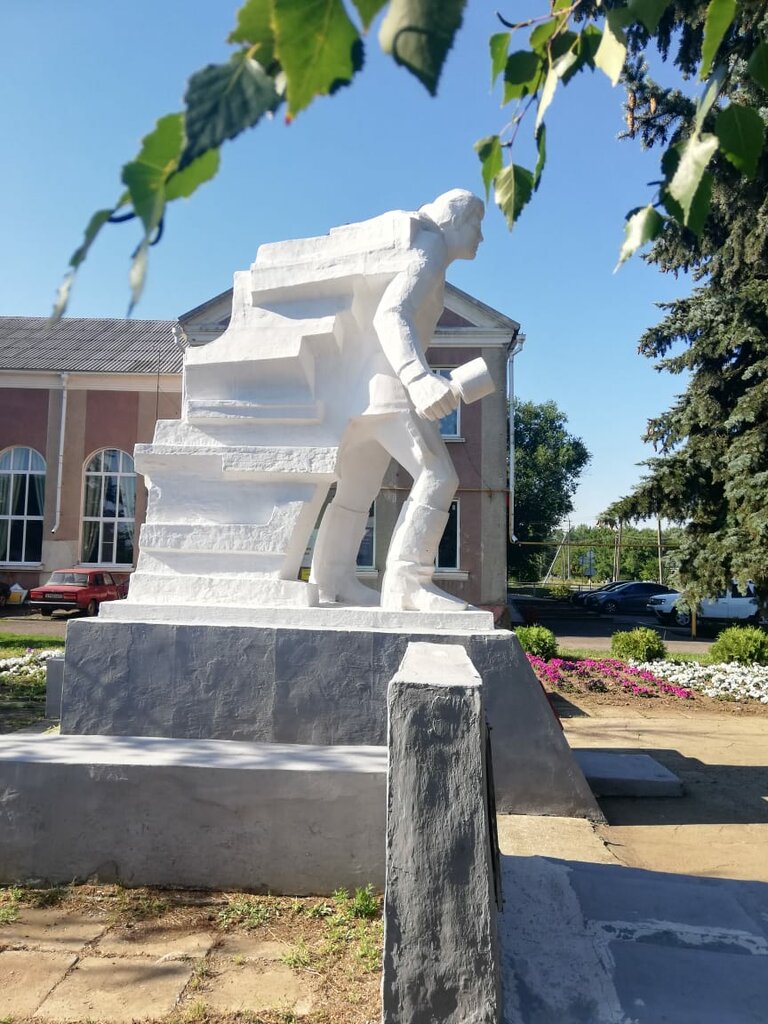 Anıt, heykel Воинам, павшим в Великой Отечественной войне, Rostovskaya oblastı, foto