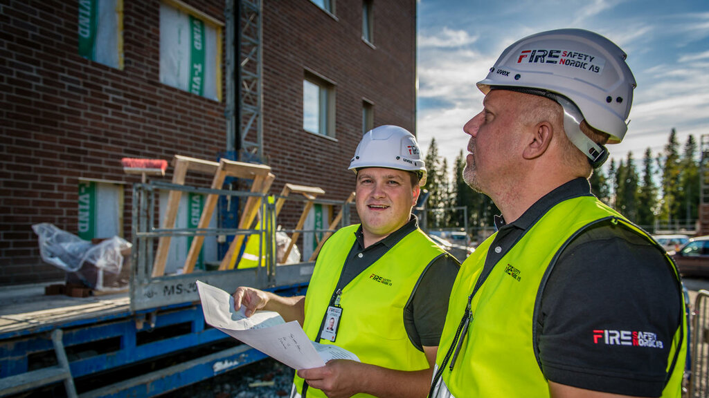 Yangın önleyici sistemler Fire Safety Nordic, Lulea, foto