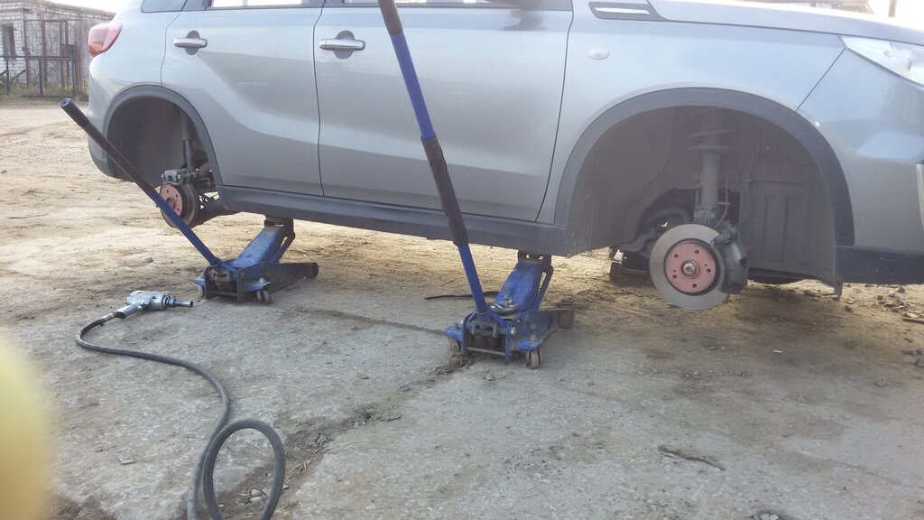 Oto lastik tamiri Шиномонтаж, Kalujskaya oblastı, foto