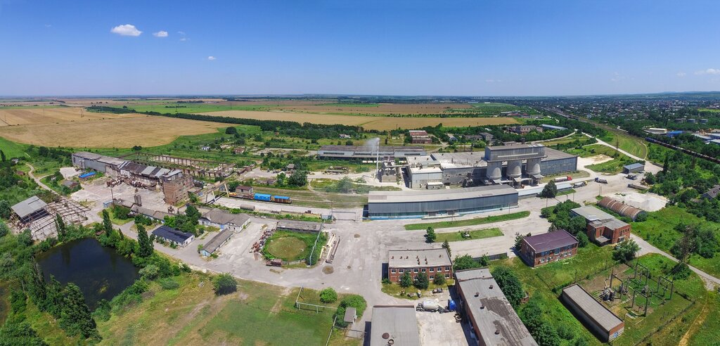 Sanayi kuruluşu Krasnodar industrial minerals plant, Krasnodarski krayı, foto