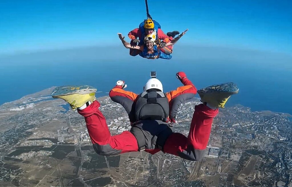 Uçuş kulüpleri Прыжки с парашютом в Крыму, Sevastopol, foto