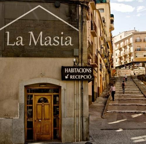 Otel Hostal la Masia, Katalonya, foto