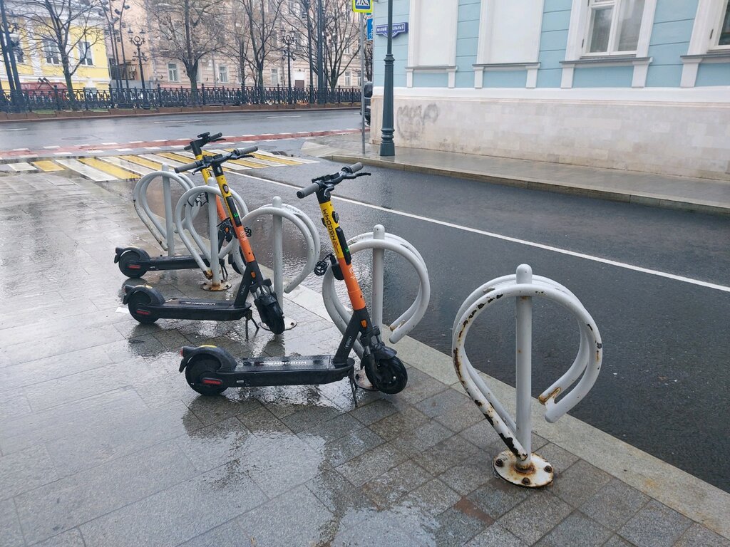 Bisiklet park yerleri Bicycle parking, Moskova, foto