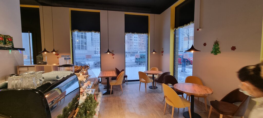 Kahve dükkanları D&d coffee, Moskova, foto