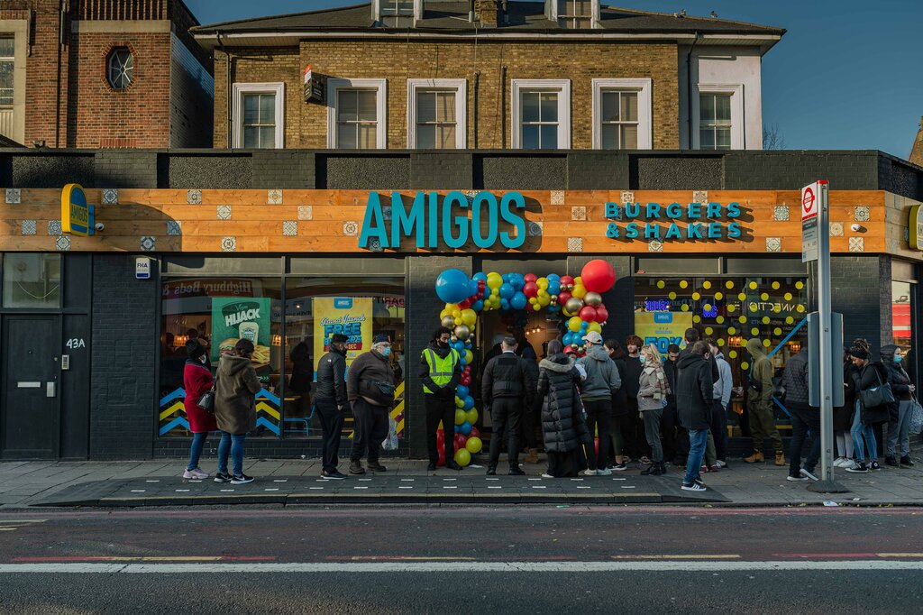 Restoran Amigos Burgers & Shakes, Londra, foto