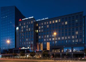 Austria Trend Hotel Ljubljana (Dunajska cesta No:154, Ljubljana), otel  Ljubljana'dan