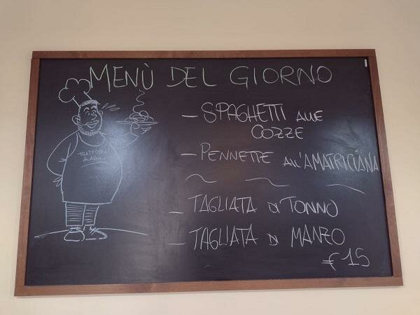 Restoran Trattoria da Alessio, Sardunya, foto