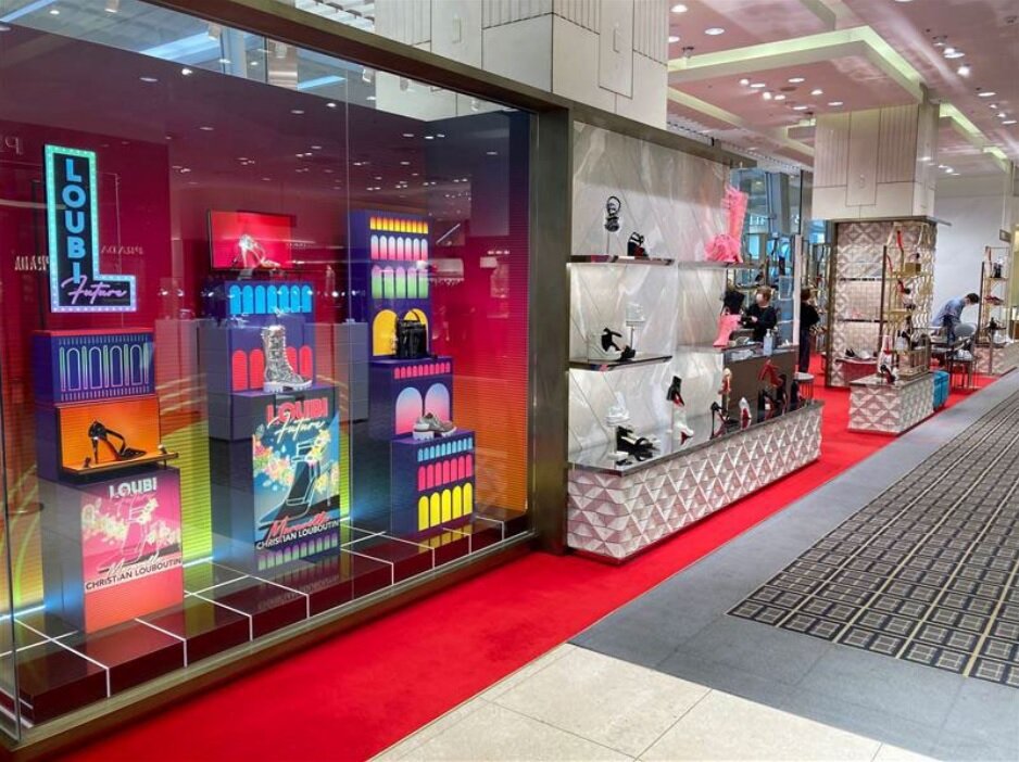 Ayakkabı malzemeleri Christian Louboutin Jr Nagoya Takashimaya, Nagoya, foto