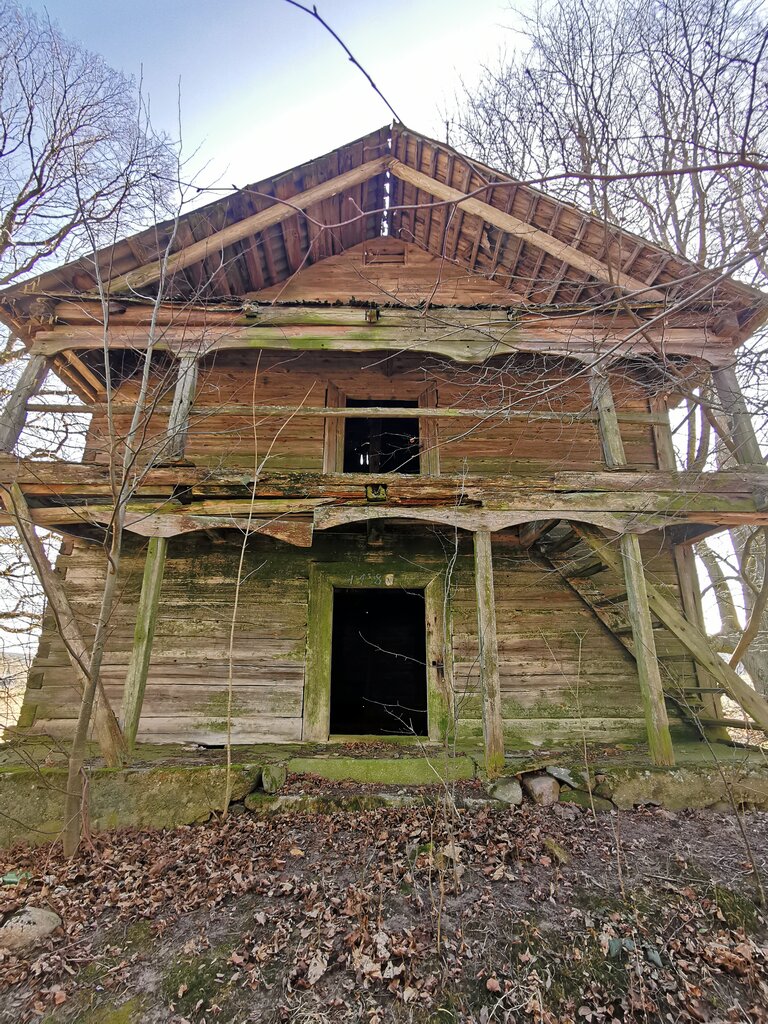 Turistik yerler Остатки усадьбы Ясевичей, Grodnenskaya oblastı, foto