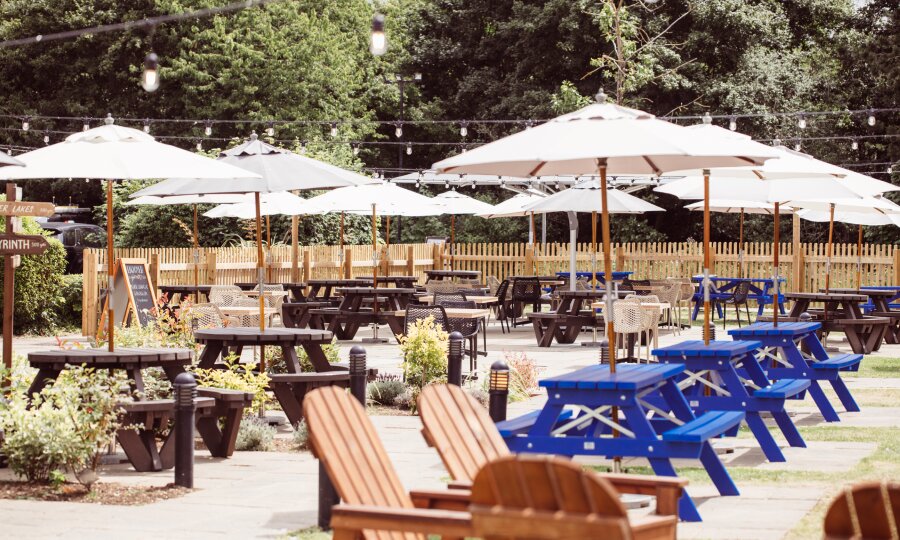 Restoran Priory Marina Beefeater, Bedford, foto