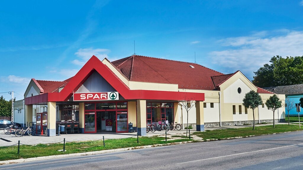 Süpermarket Spar szupermarket, Dünya, foto