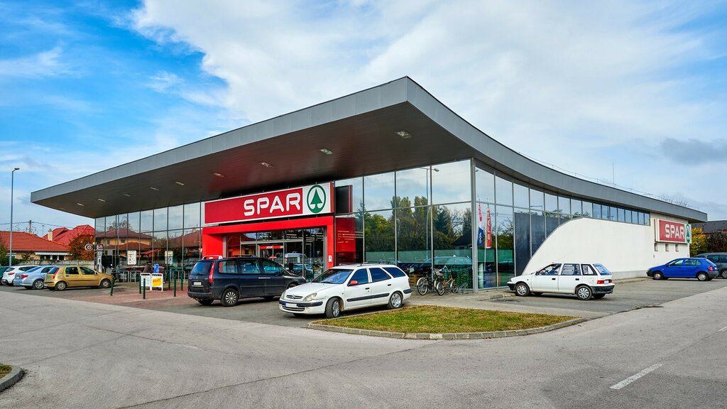 Süpermarket Spar szupermarket, Pest, foto