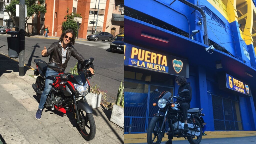 Motosiklet yedek parçaları Moto Hoy, Buenos Aires, foto
