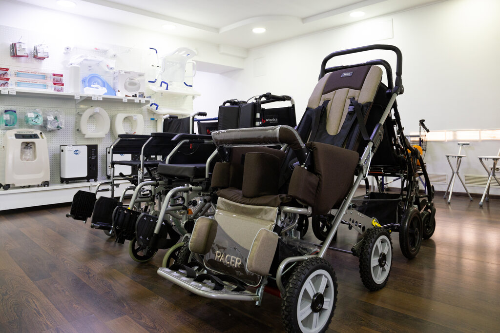 Engellilere yönelik ekipmanlar ve rehabilitasyon ürünleri ProMedtehniku, Yekaterinburg, foto